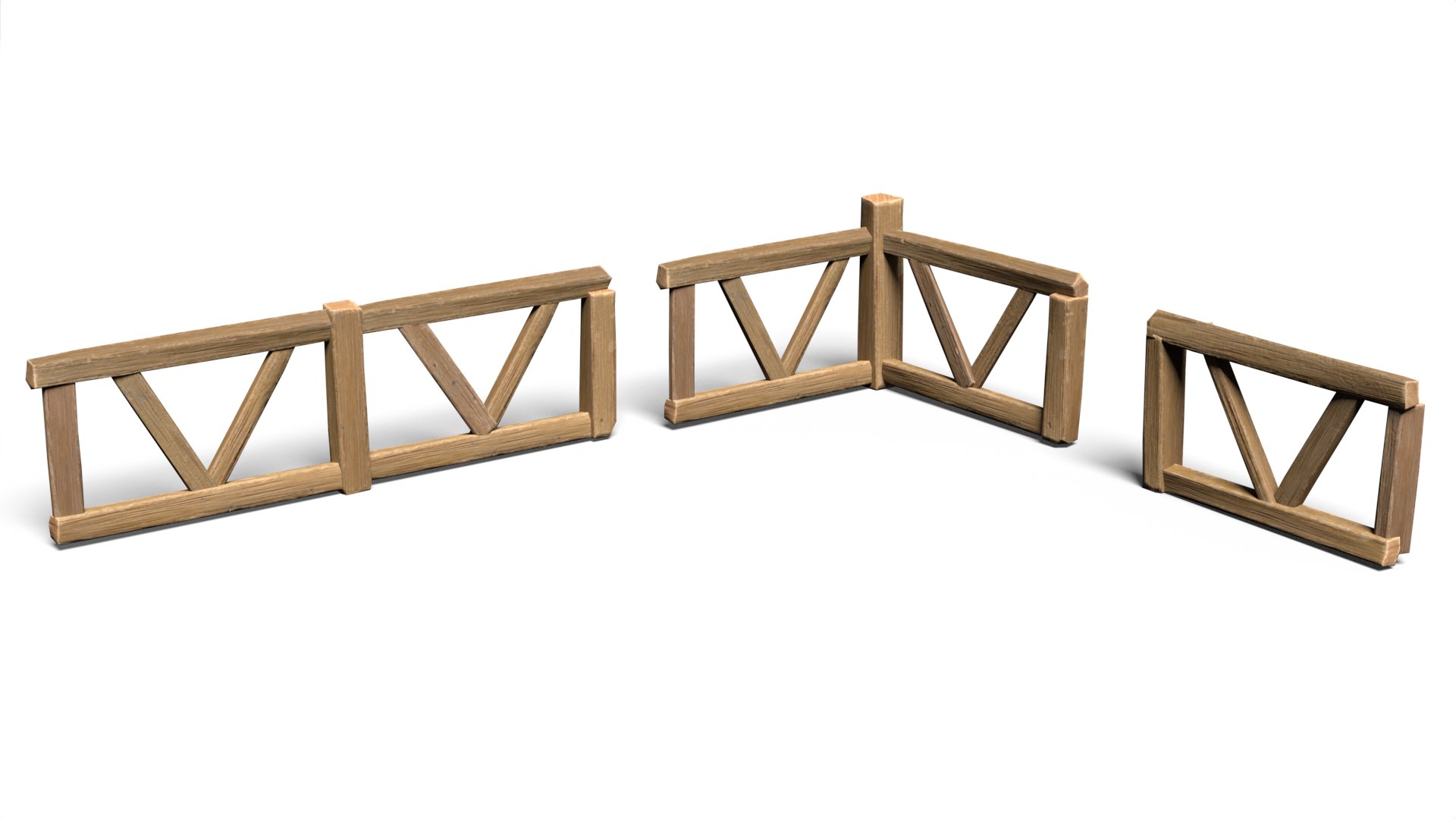 65 Lowpoly Wooden Game Assets - 240225 3D Model - TurboSquid 2195001
