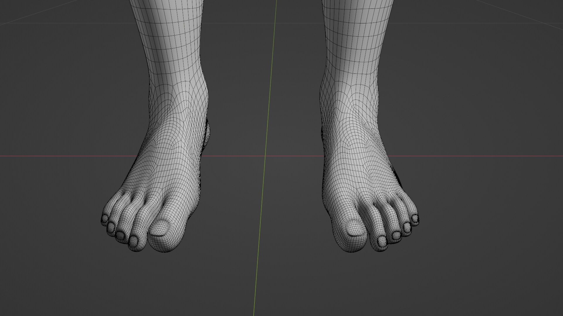 Stylized Human Male With Perfect Anatomy Clean Mesh 3D Model ...