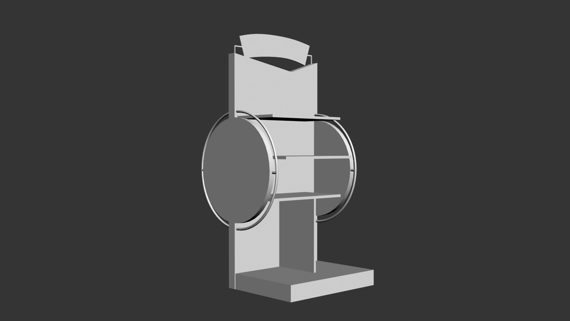 Kiosk Fsu 3D Model - TurboSquid 1328643