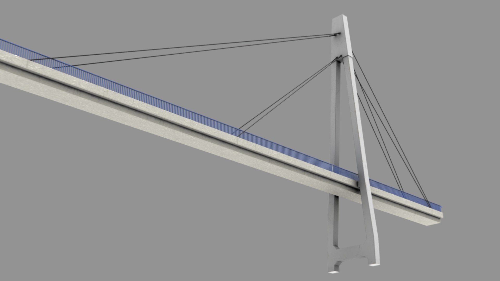 Footbridge Model - TurboSquid 2058864