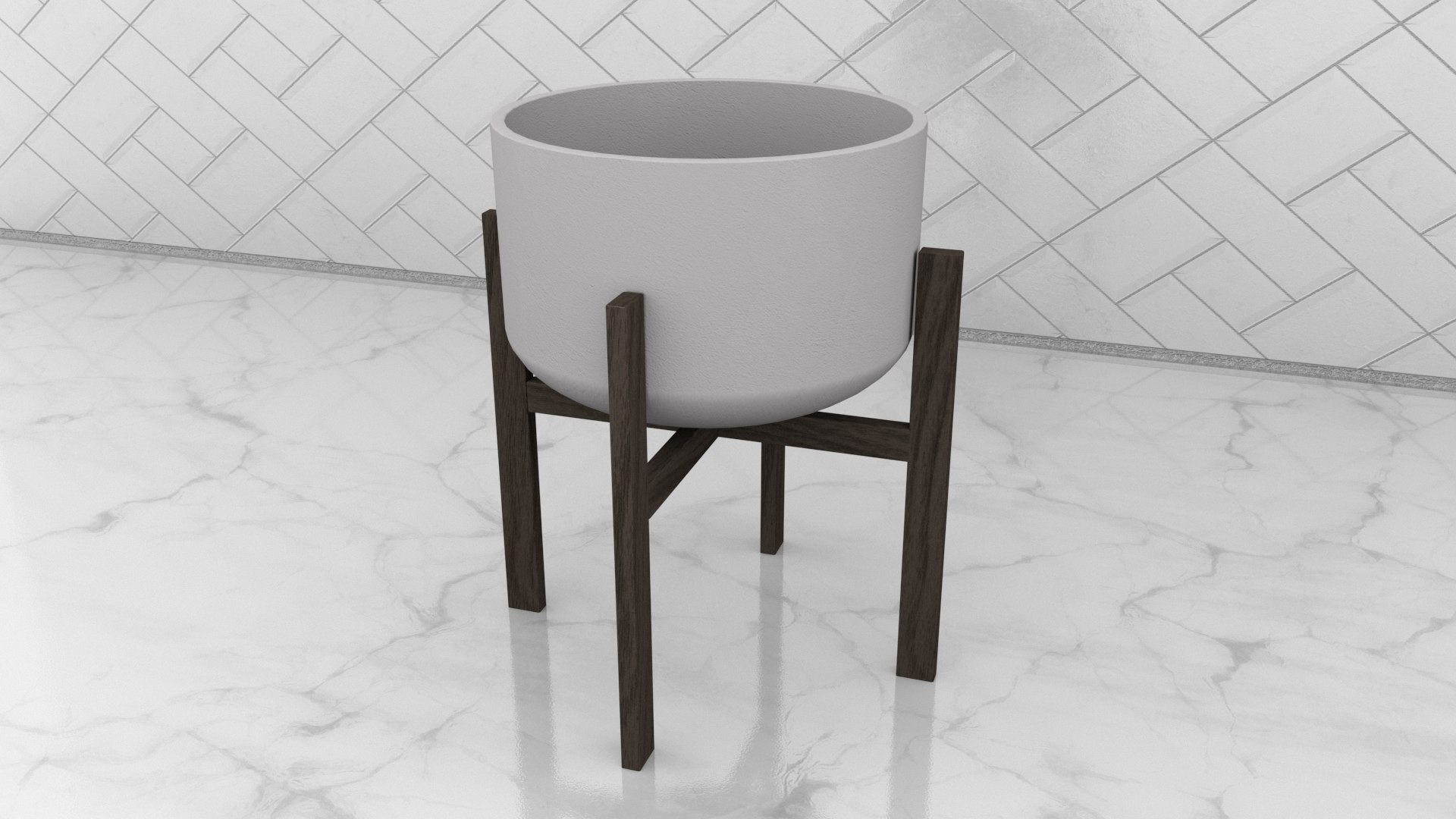 Standing Bowl 3D Model - TurboSquid 1533410