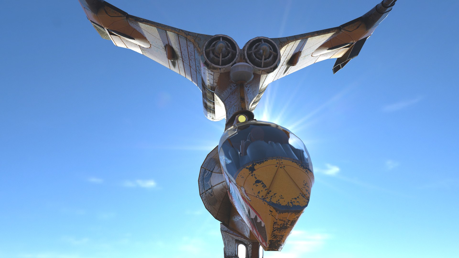 T-fighter Superiority Fighter 3D Model - TurboSquid 1578190