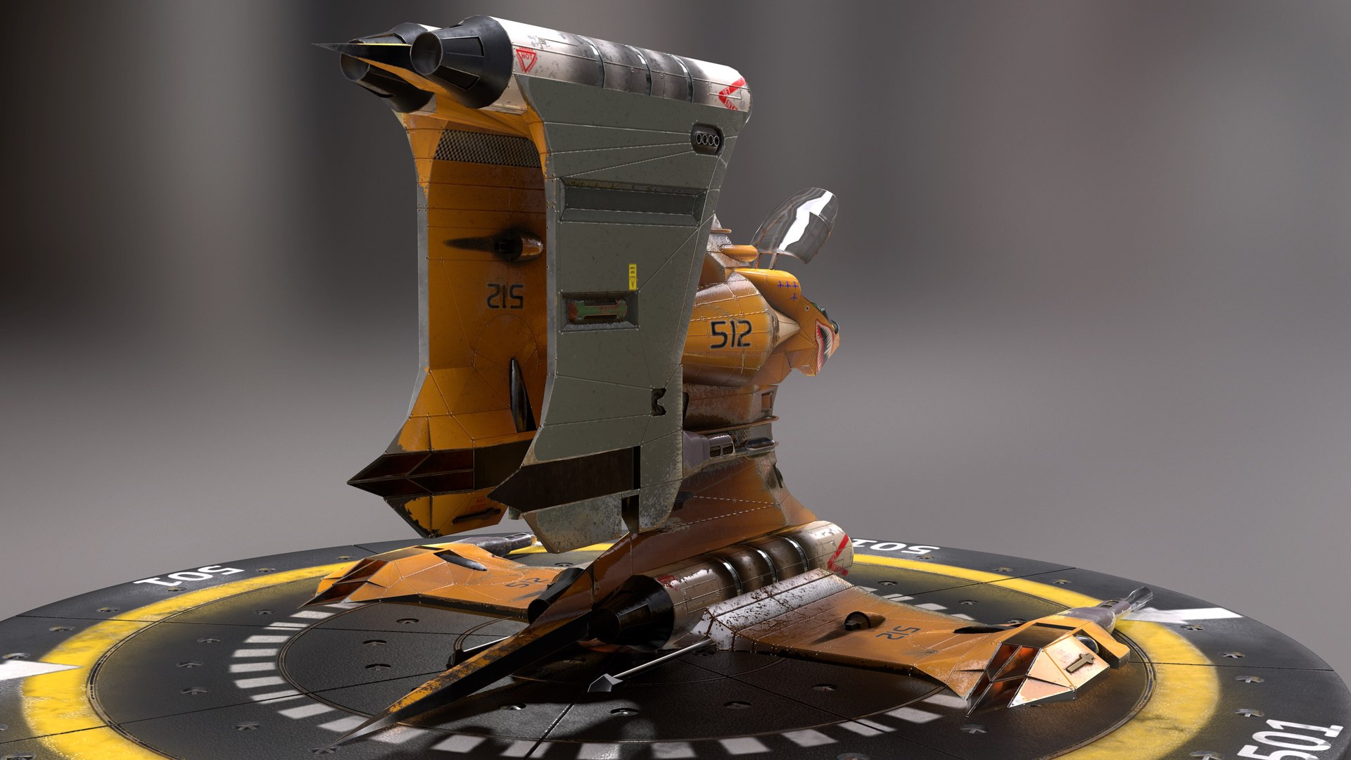T-fighter Superiority Fighter 3D Model - TurboSquid 1578190
