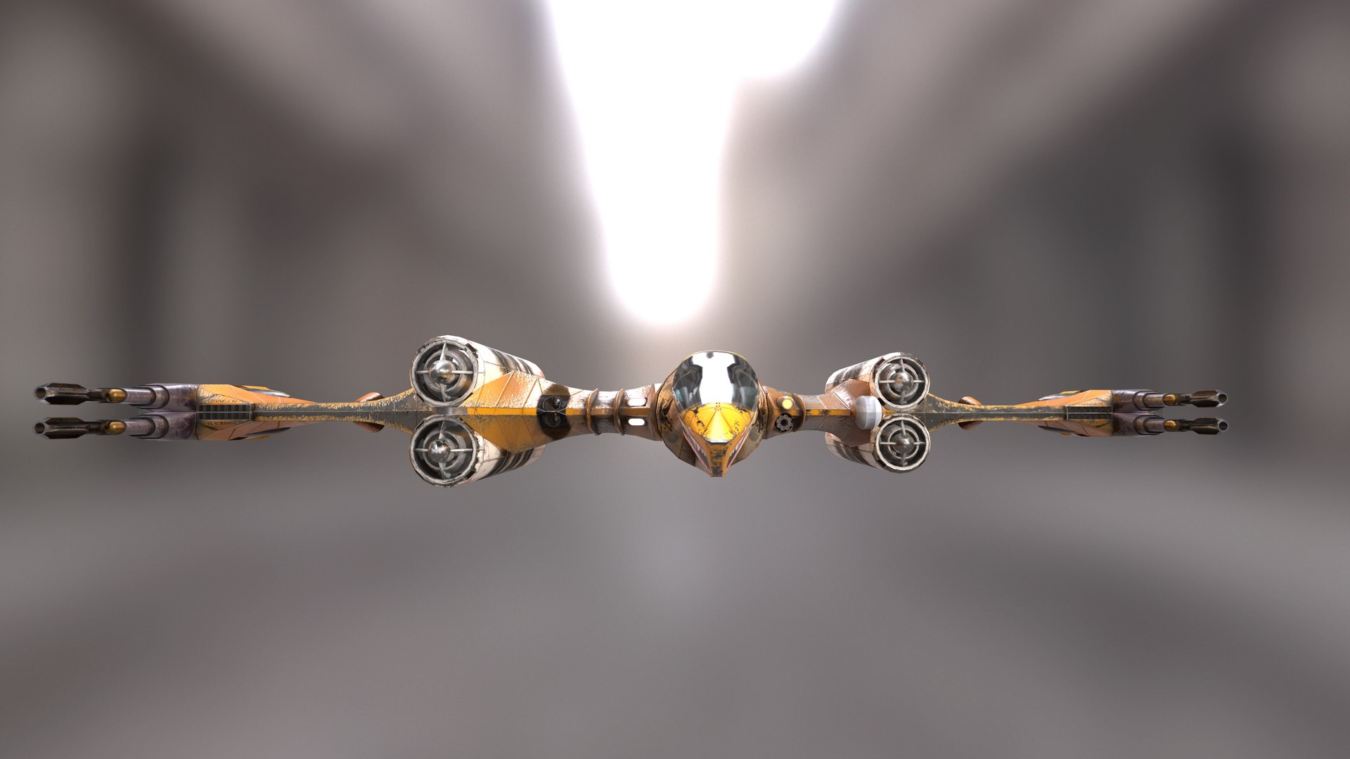 T-fighter Superiority Fighter 3D Model - TurboSquid 1578190