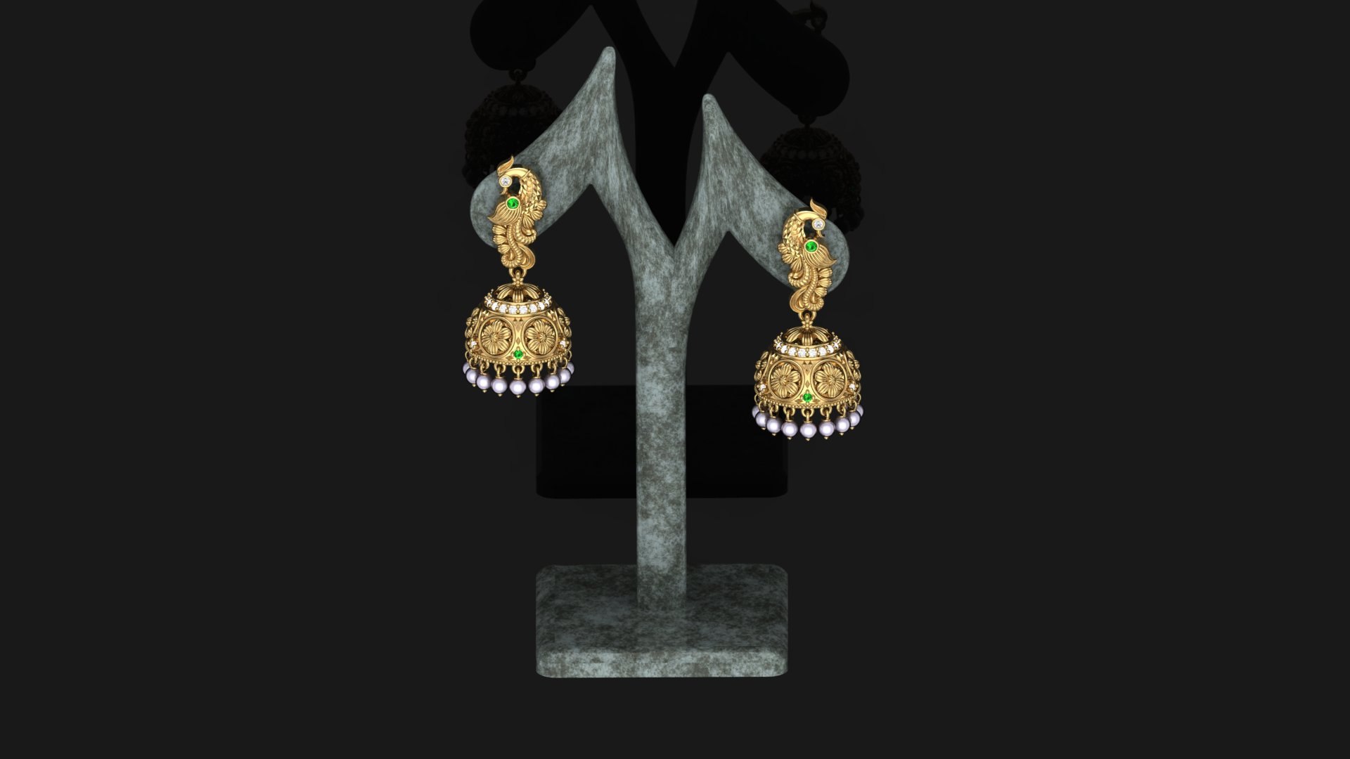 Jhumka 3D Model - TurboSquid 2254676