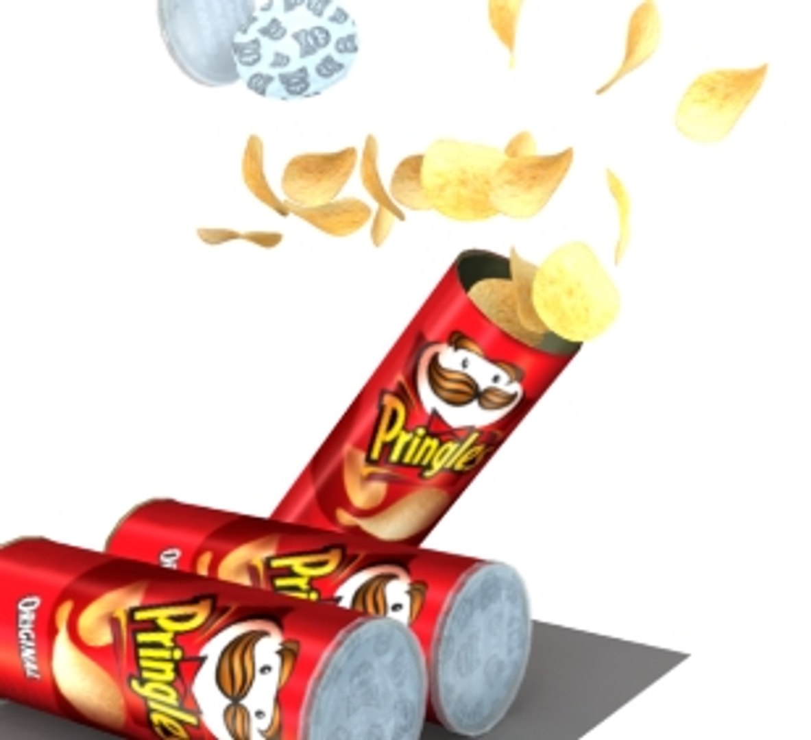 3d Pringles Chips