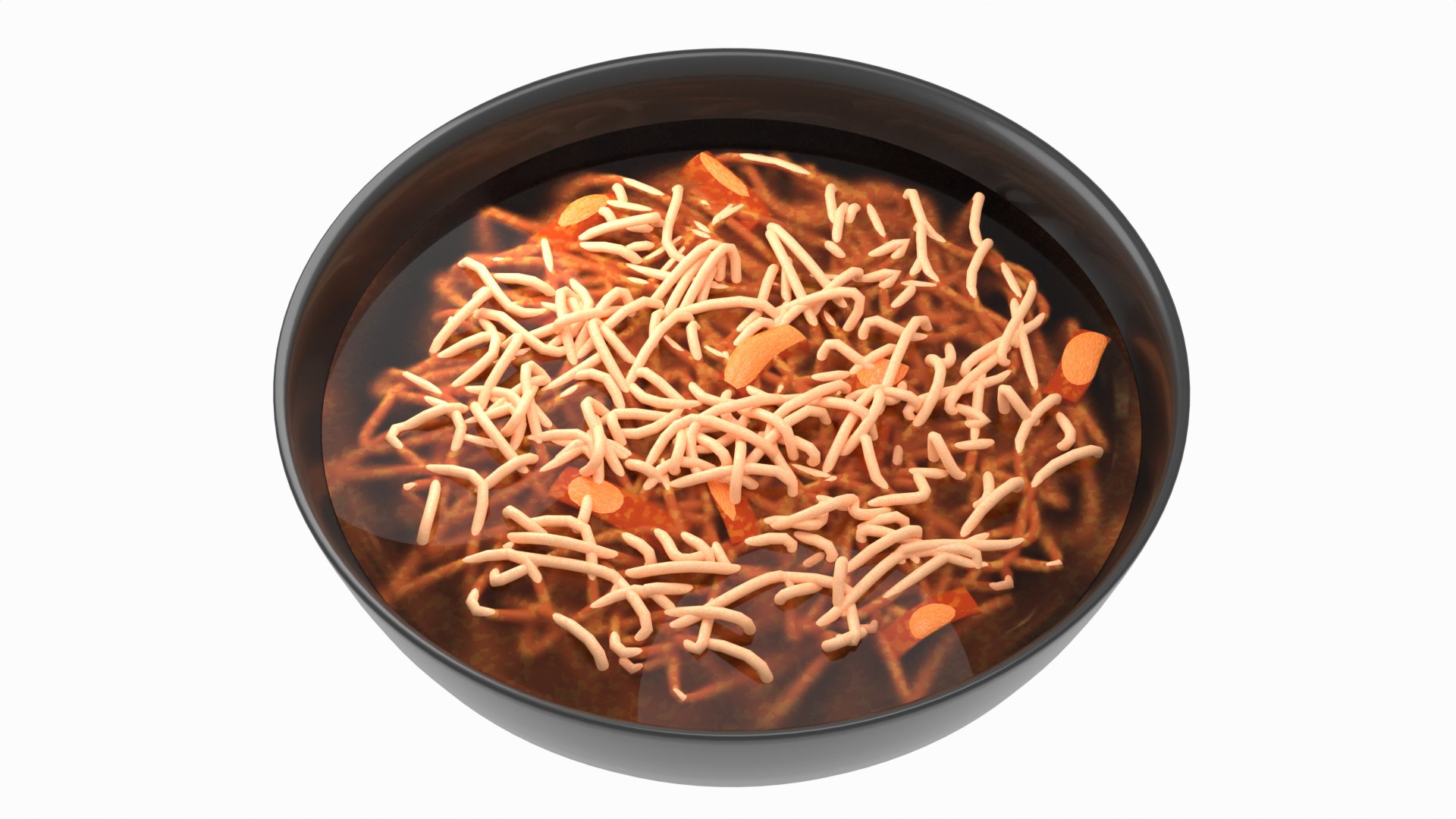 3D Cooked Noodle - TurboSquid 1978189