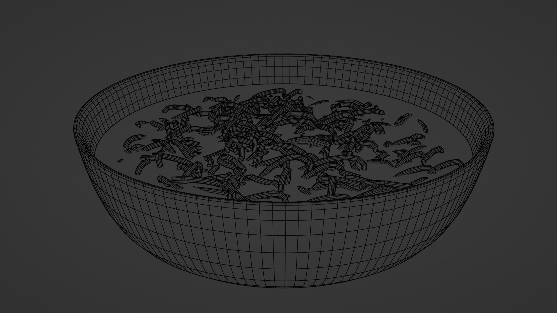 3D Cooked Noodle - TurboSquid 1978189