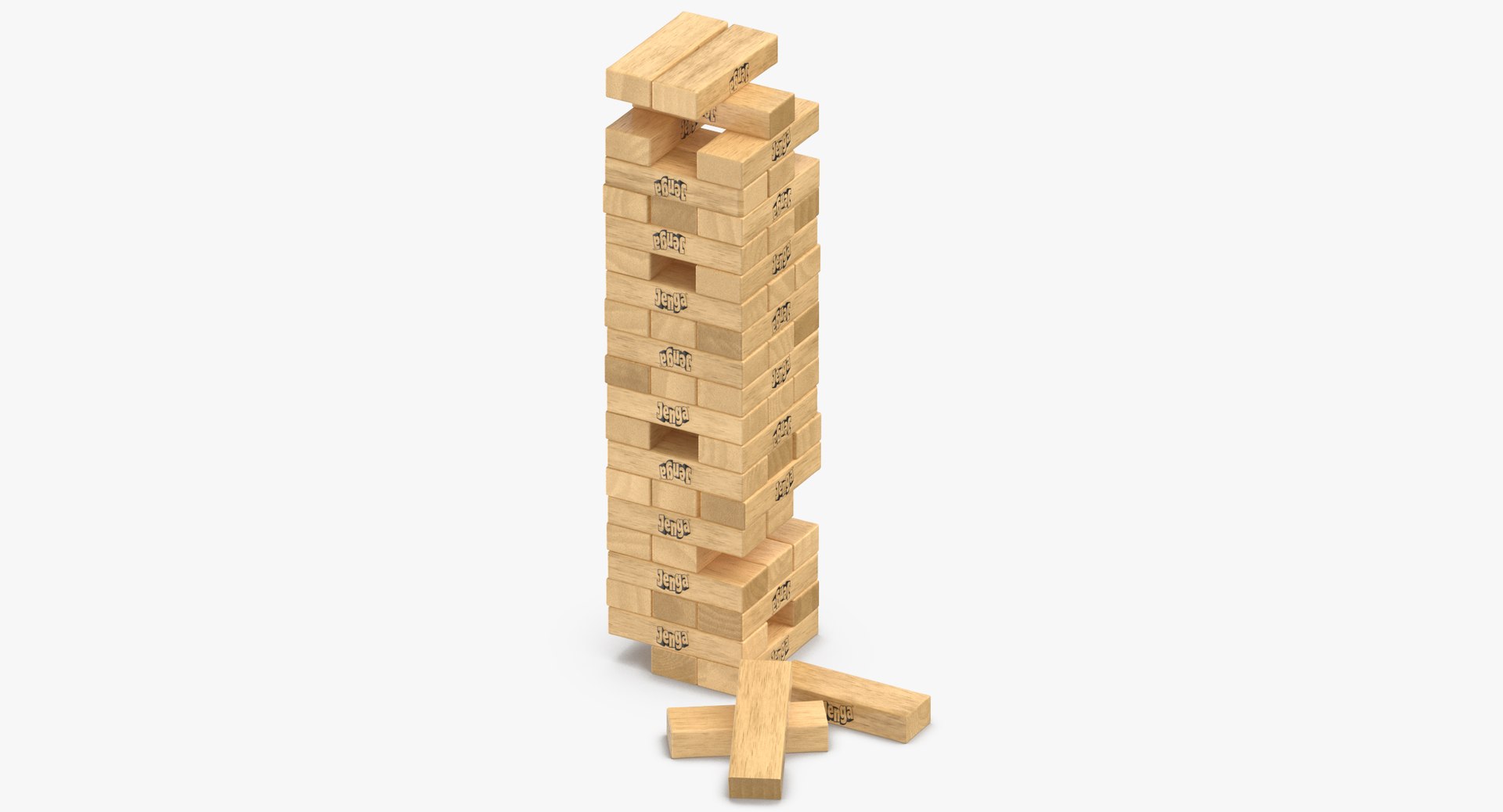 Jenga 01 Games 3D Model - TurboSquid 1412066