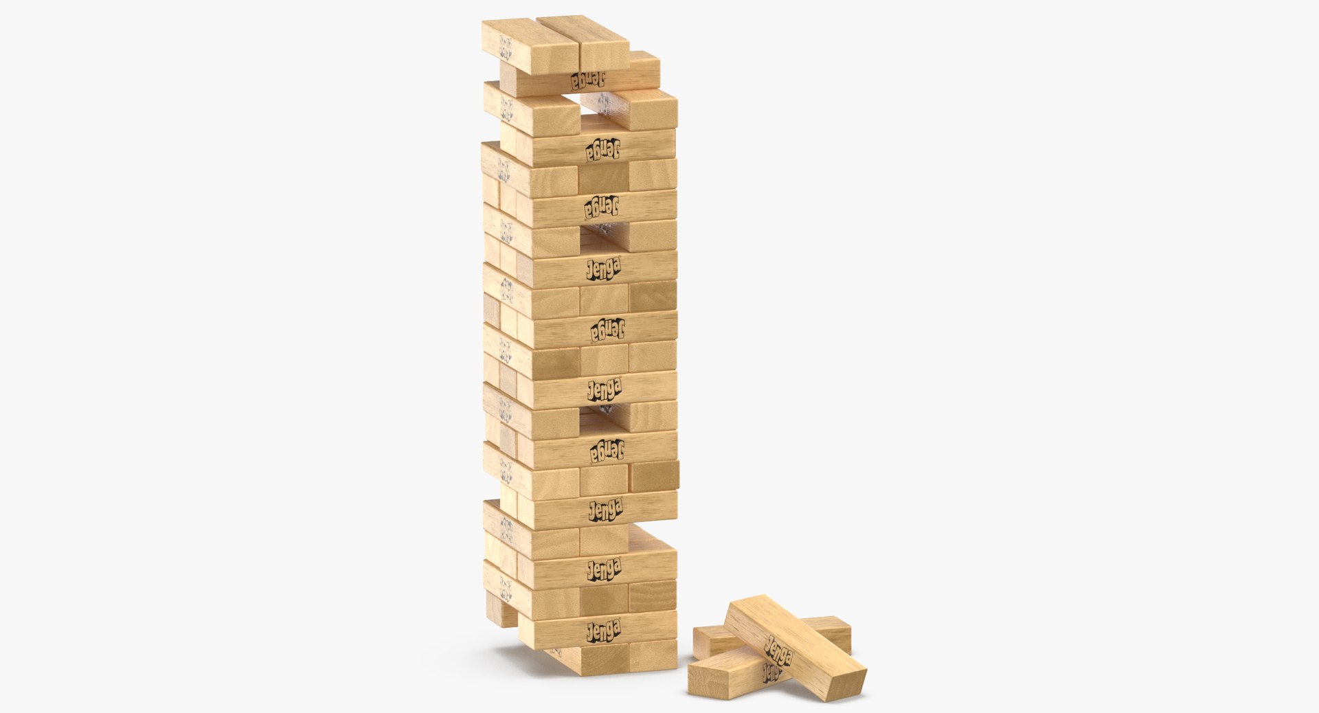 Jenga 01 Games 3D Model - TurboSquid 1412066