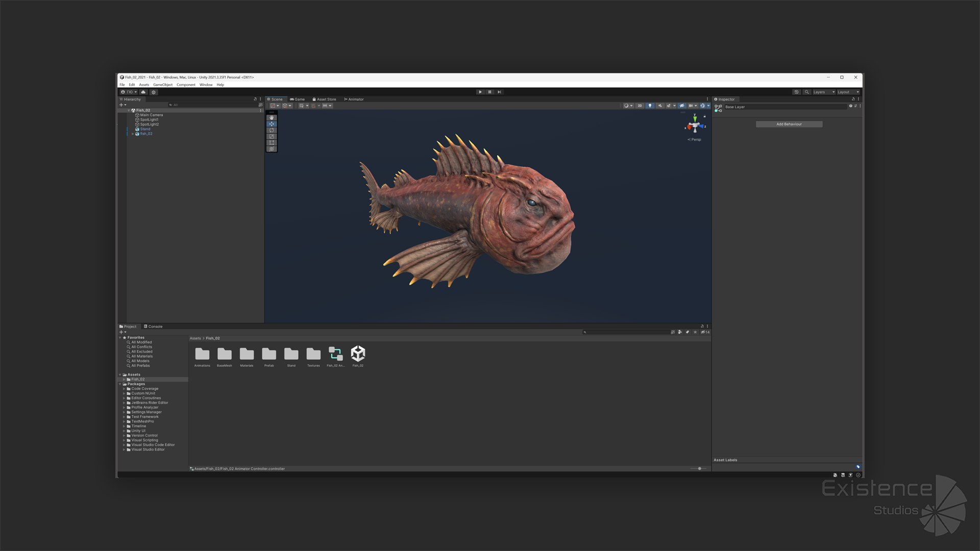 Fantasy Fish 02- Aqua Life - Underwater Creature - 28 3D - TurboSquid ...
