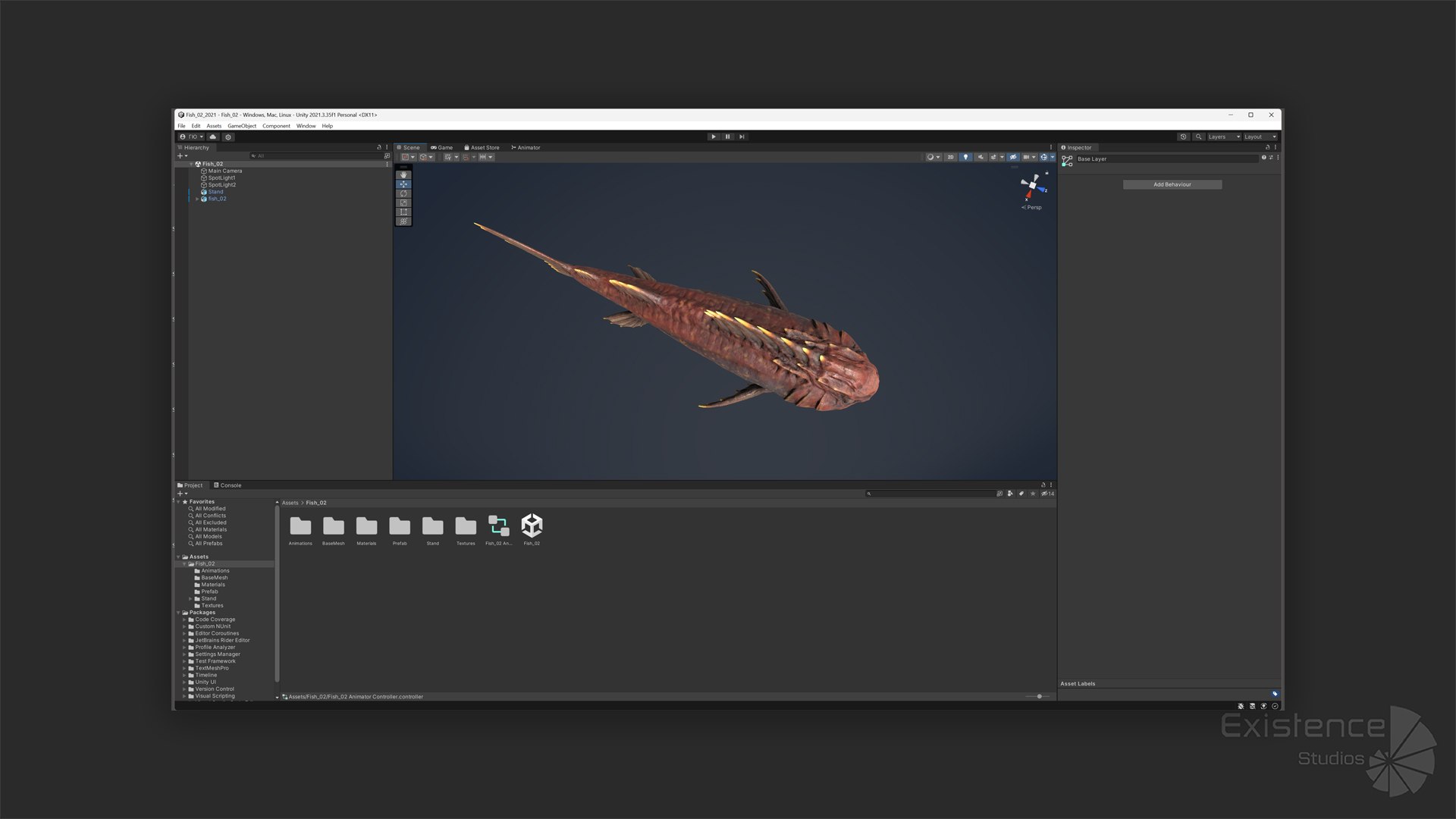 Fantasy Fish 02- Aqua Life - Underwater Creature - 28 3D - TurboSquid ...