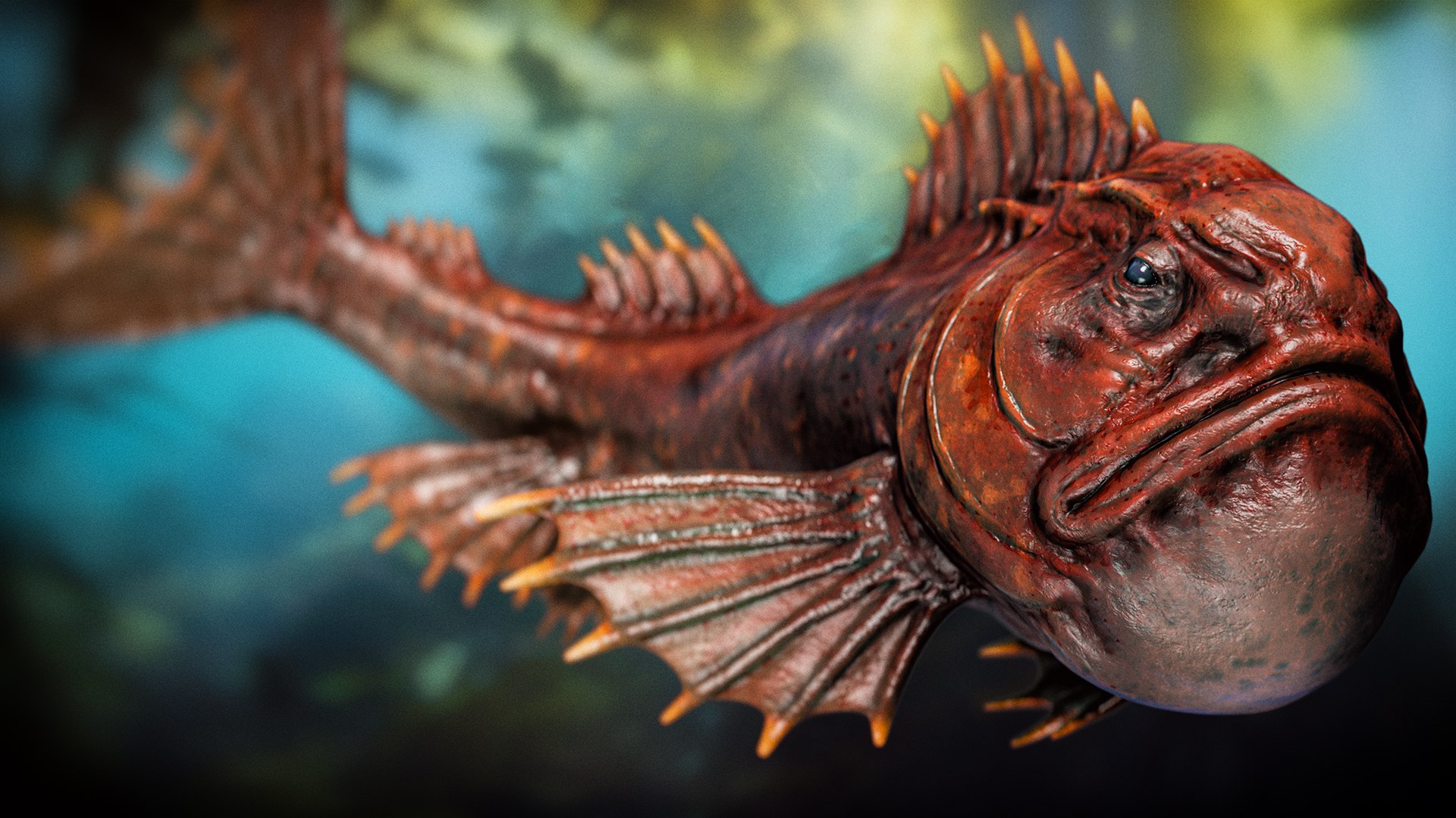 Fantasy Fish 02- Aqua Life - Underwater Creature - 28 3D - TurboSquid ...