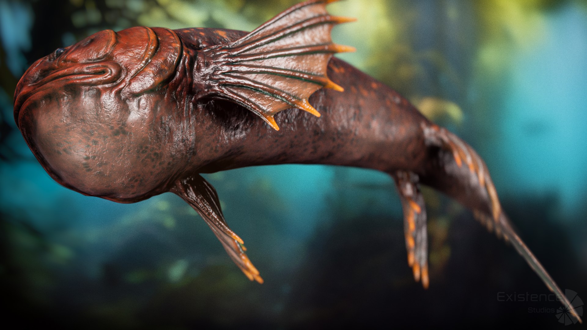 Fantasy Fish 02- Aqua Life - Underwater Creature - 28 3D - TurboSquid ...