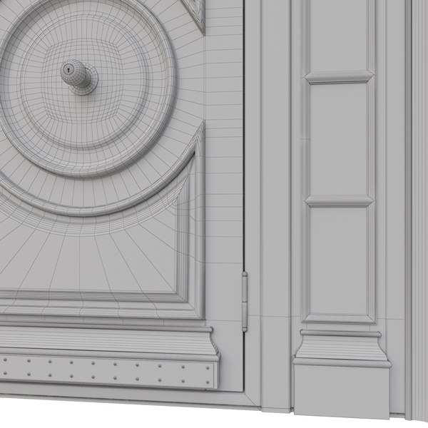Entrance door 3D model - TurboSquid 1493922