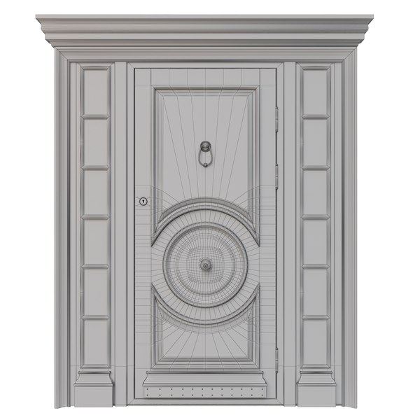 Entrance door 3D model - TurboSquid 1493922