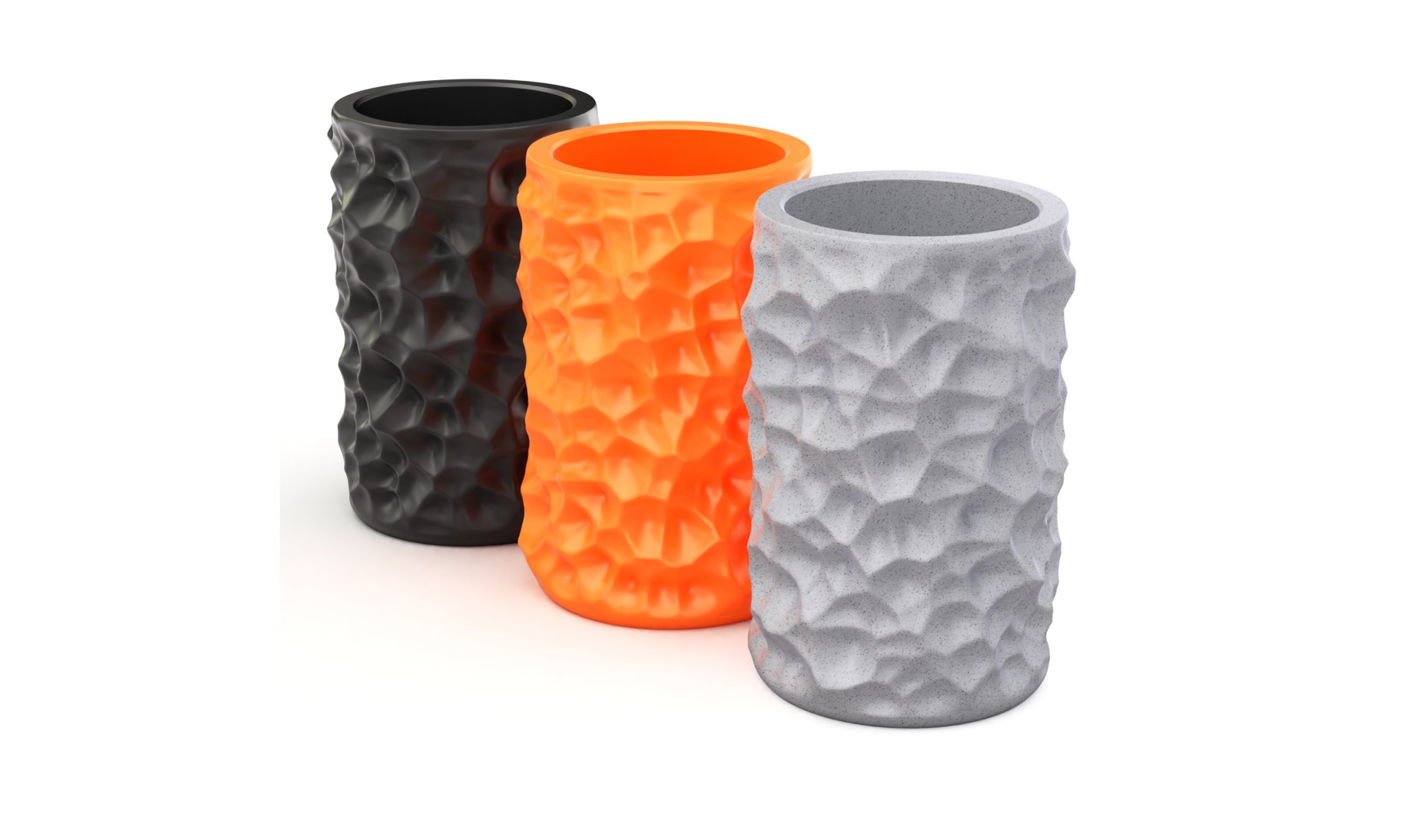 Printable Pencil Holder With Voronoi Bump Texture 3D - TurboSquid 2120163