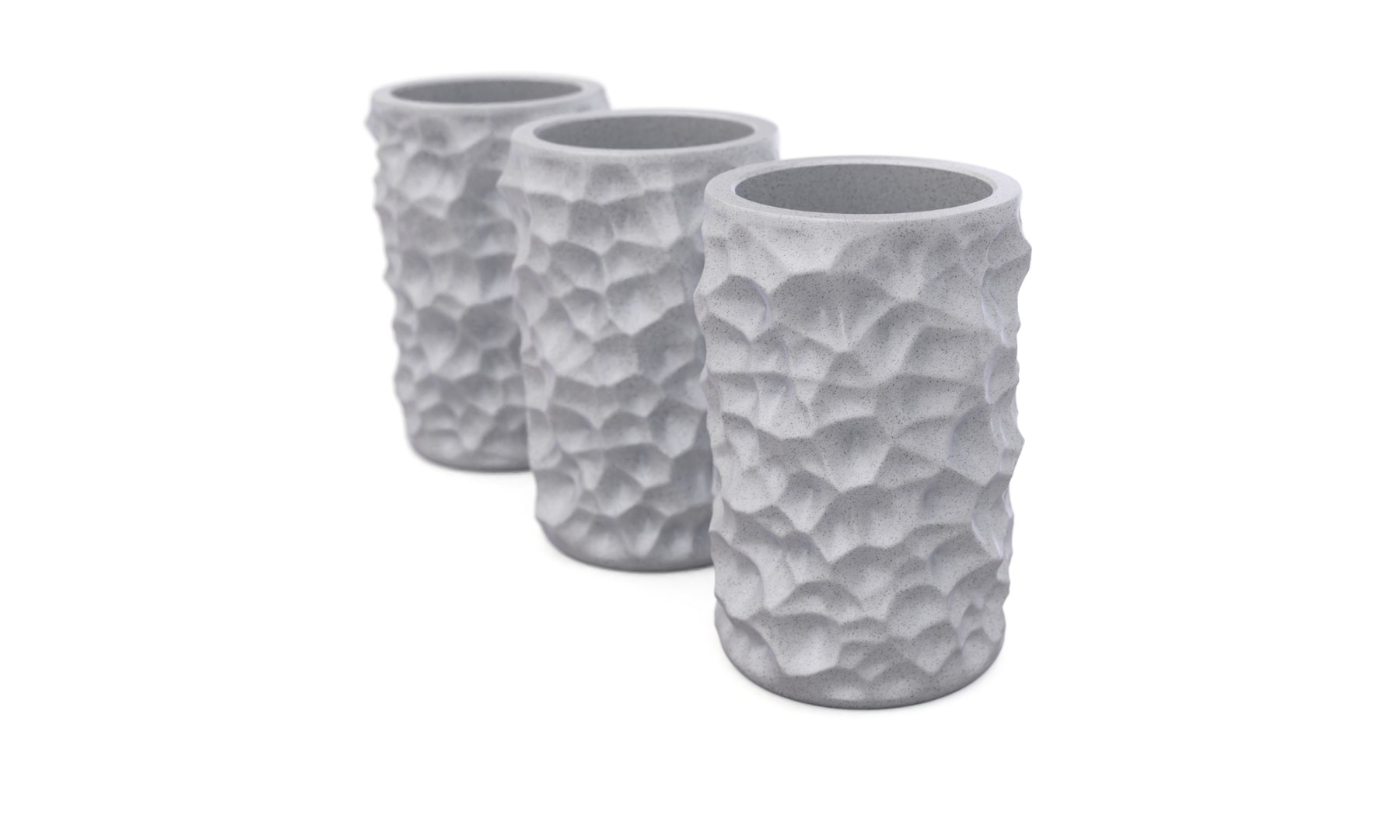 Printable Pencil Holder With Voronoi Bump Texture 3D - TurboSquid 2120163