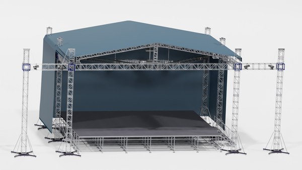 Scene stage 3D model - TurboSquid 1674971