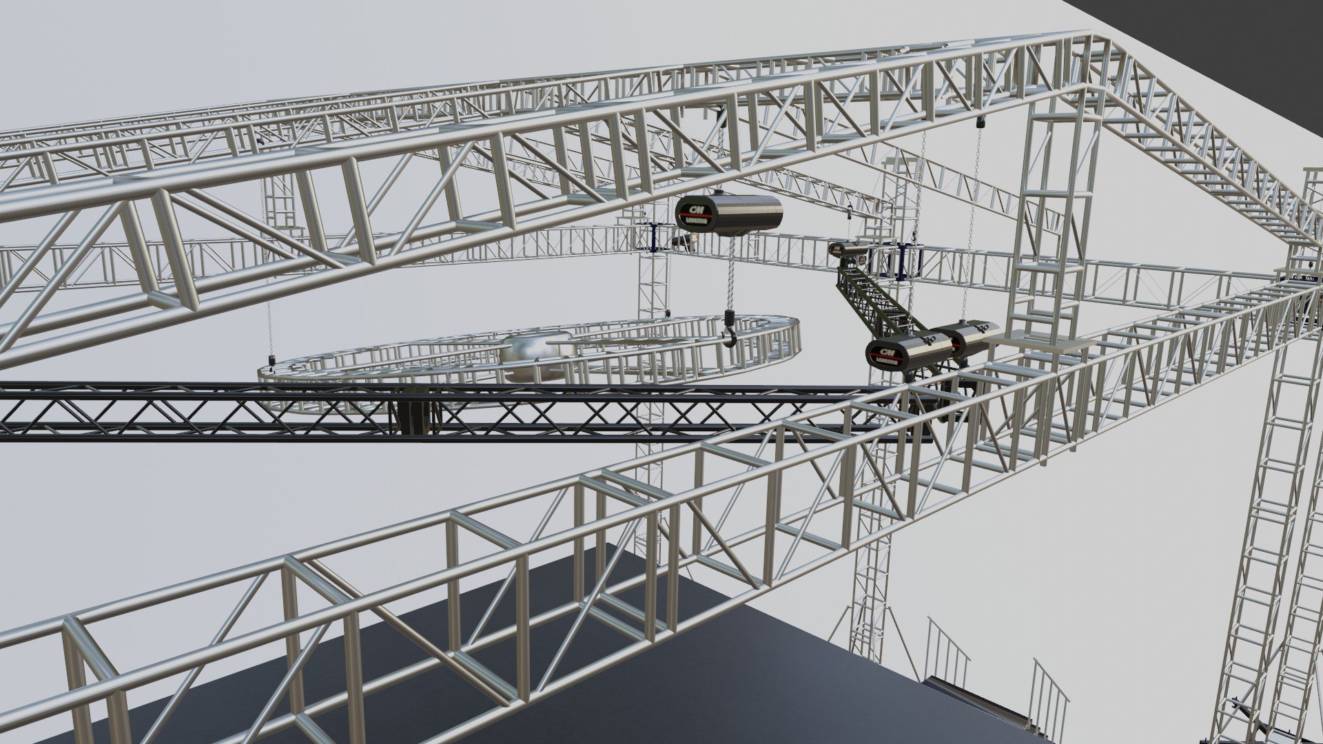 Scene Stage 3D Model - TurboSquid 1674971