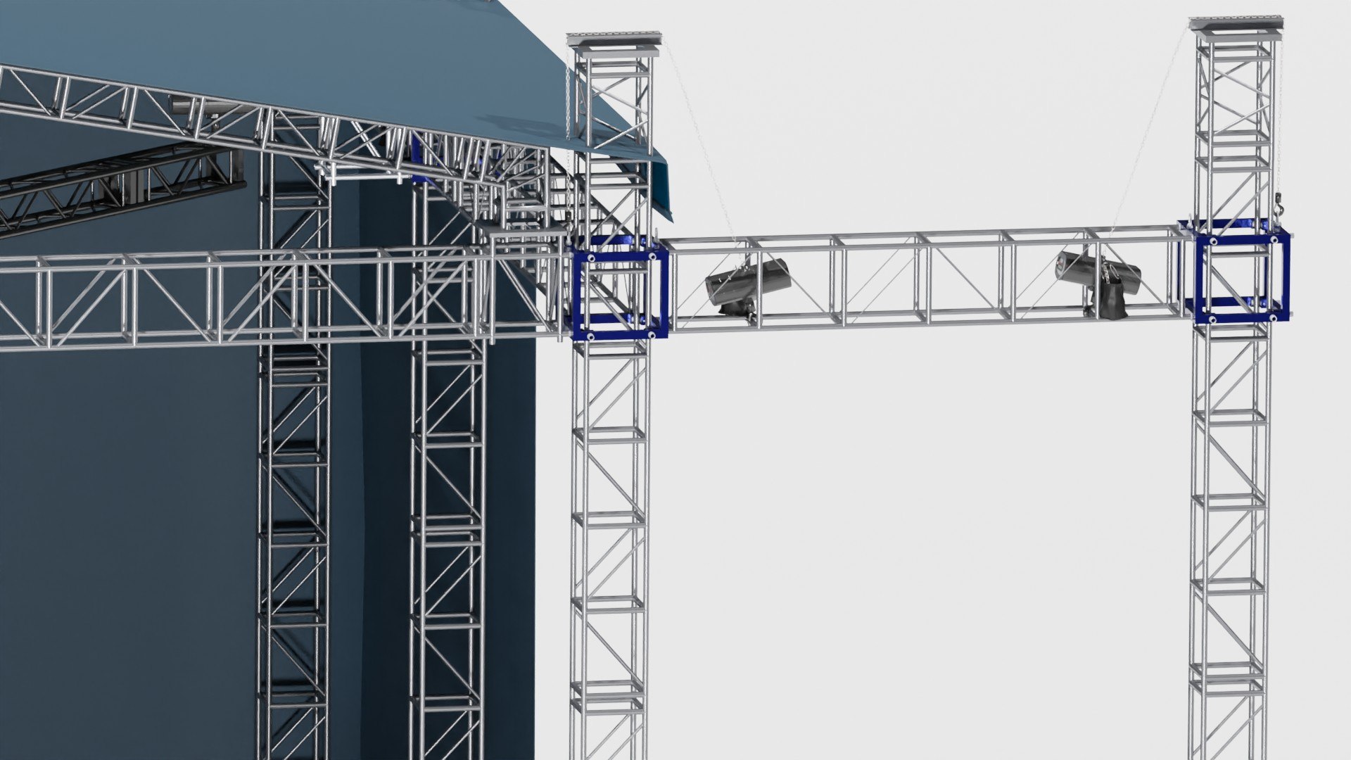 Scene Stage 3D Model - TurboSquid 1674971