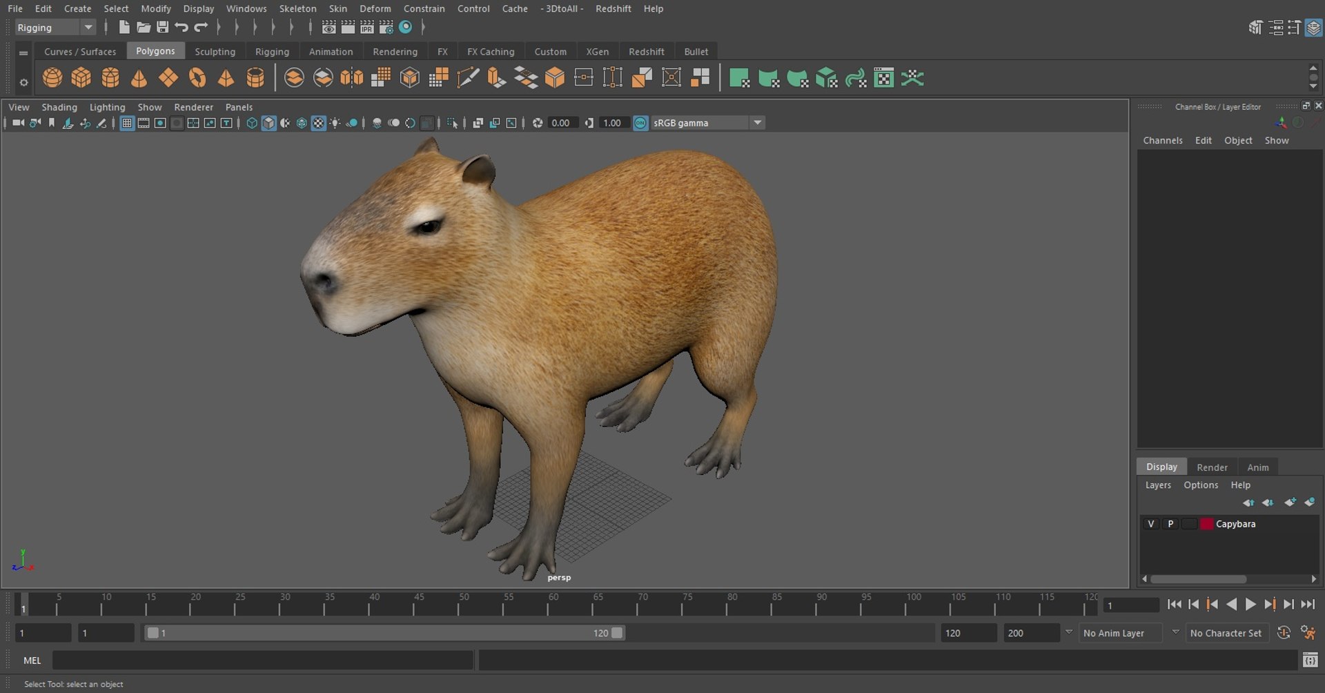 3D Capybara model - TurboSquid 1943516