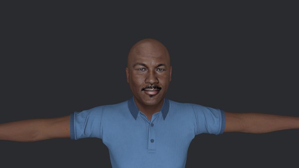 modelo 3d Jugadores de la NBA Michael Jordan Personaje 3D hiperrealista ...