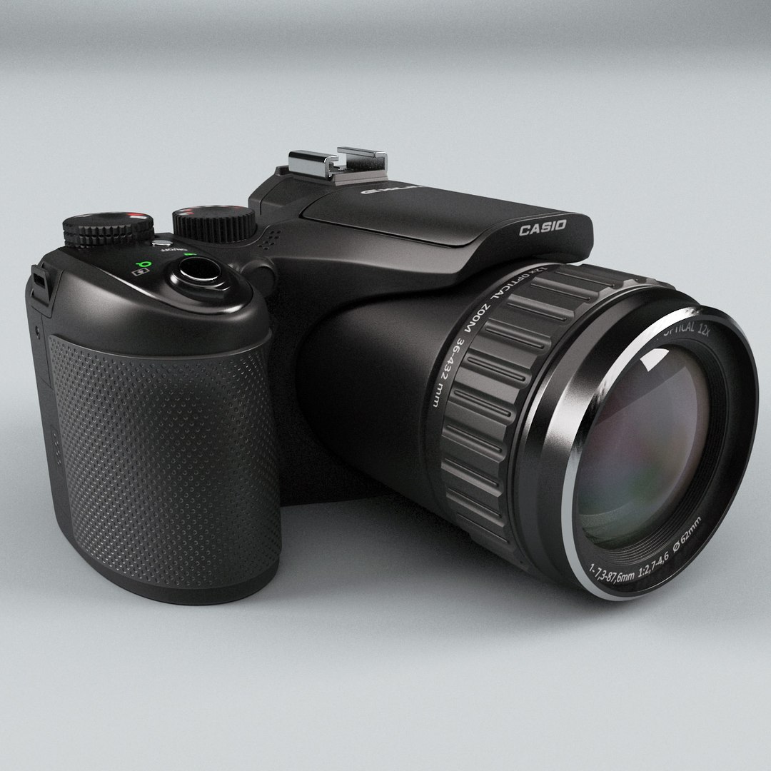 3dsmax Casio Exilim Pro F1