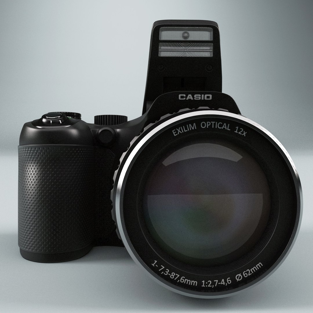 3dsmax Casio Exilim Pro F1