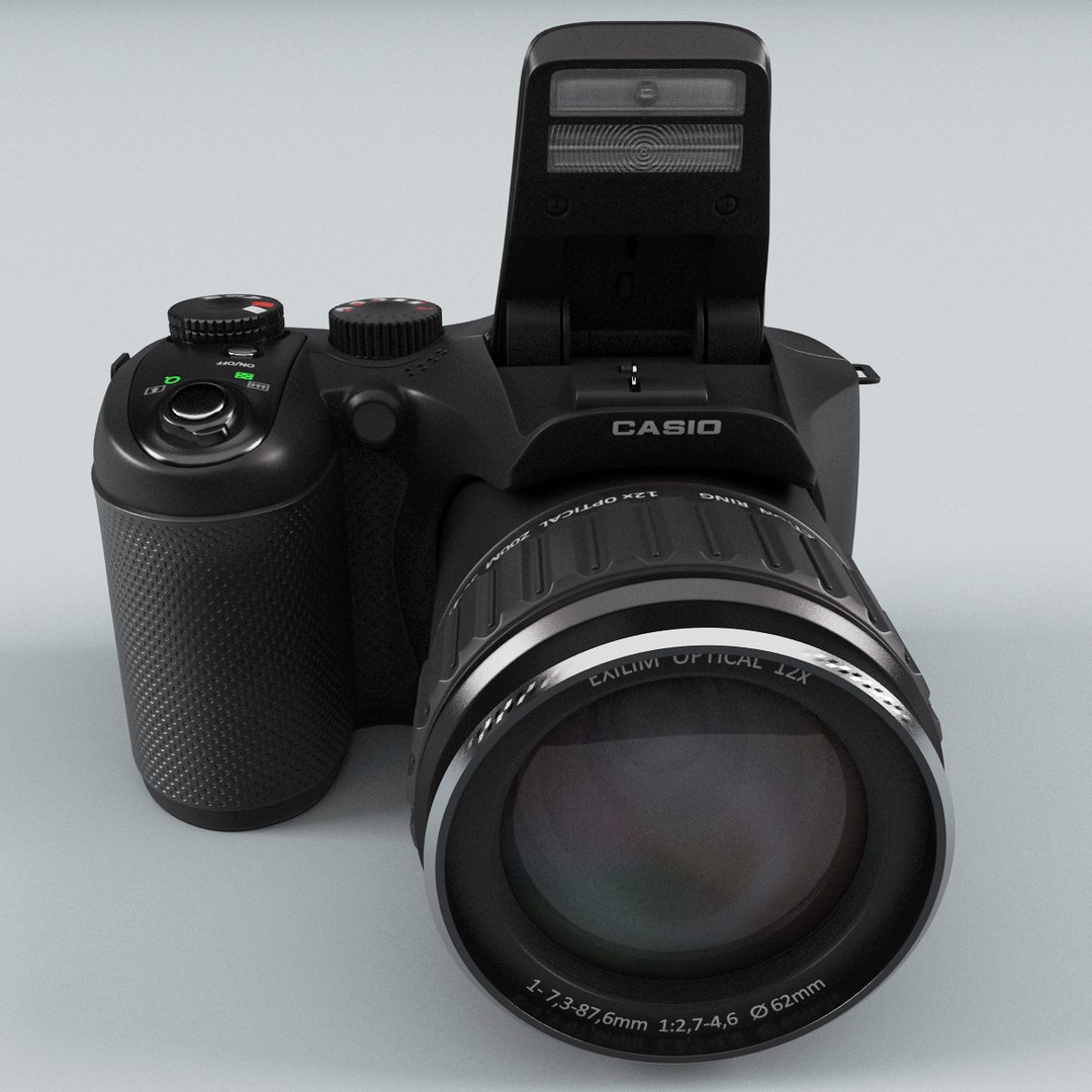 3dsmax Casio Exilim Pro F1