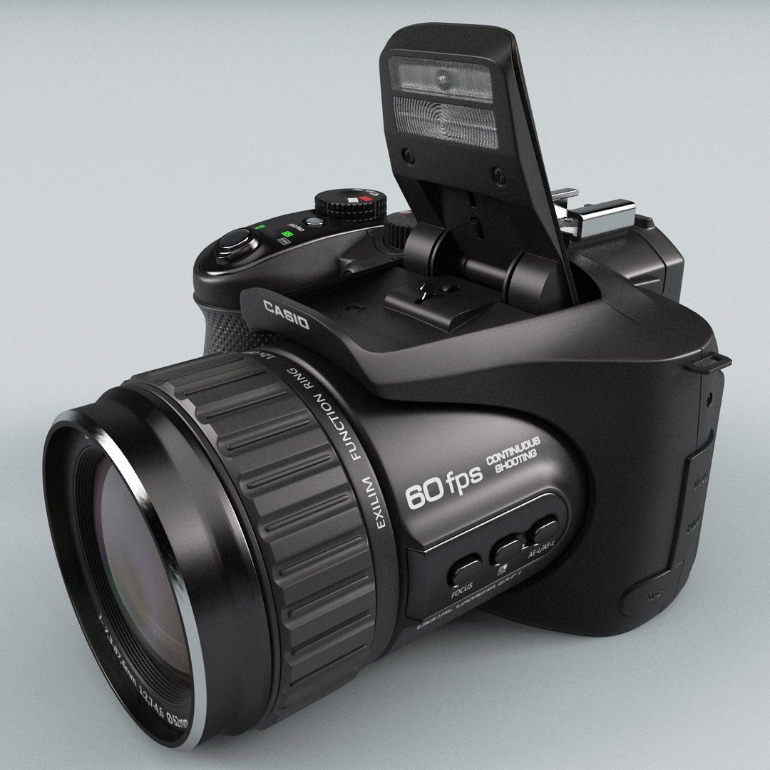 3dsmax Casio Exilim Pro F1
