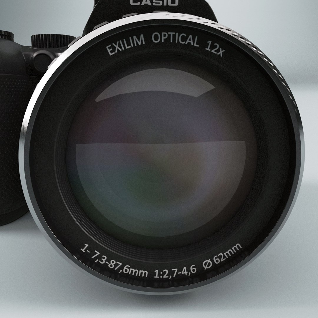 3dsmax Casio Exilim Pro F1