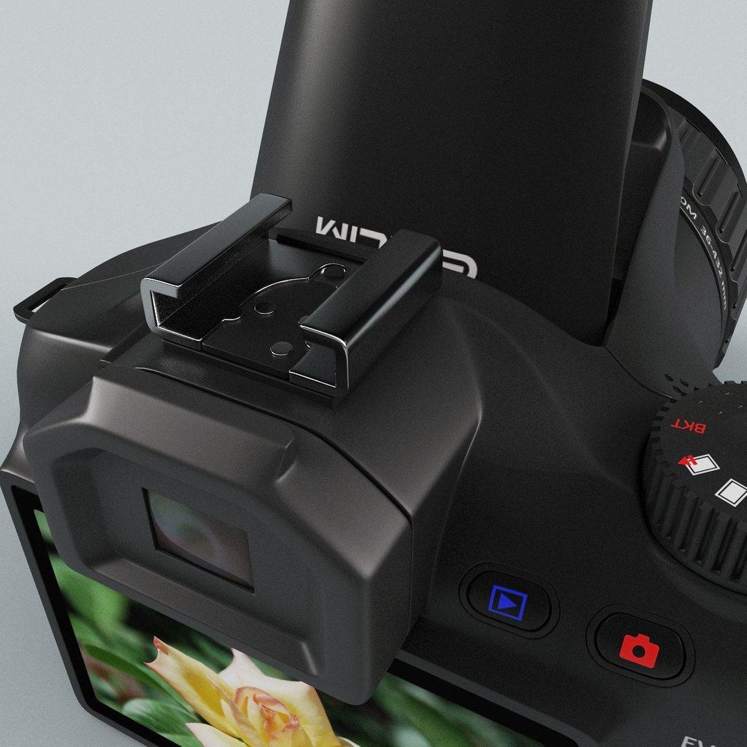 3dsmax Casio Exilim Pro F1