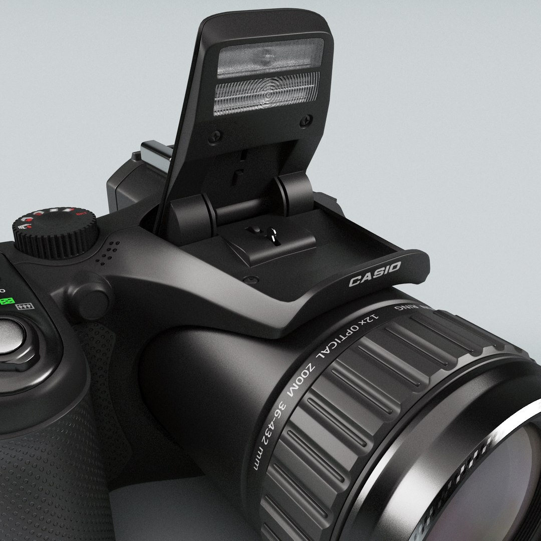 3dsmax Casio Exilim Pro F1