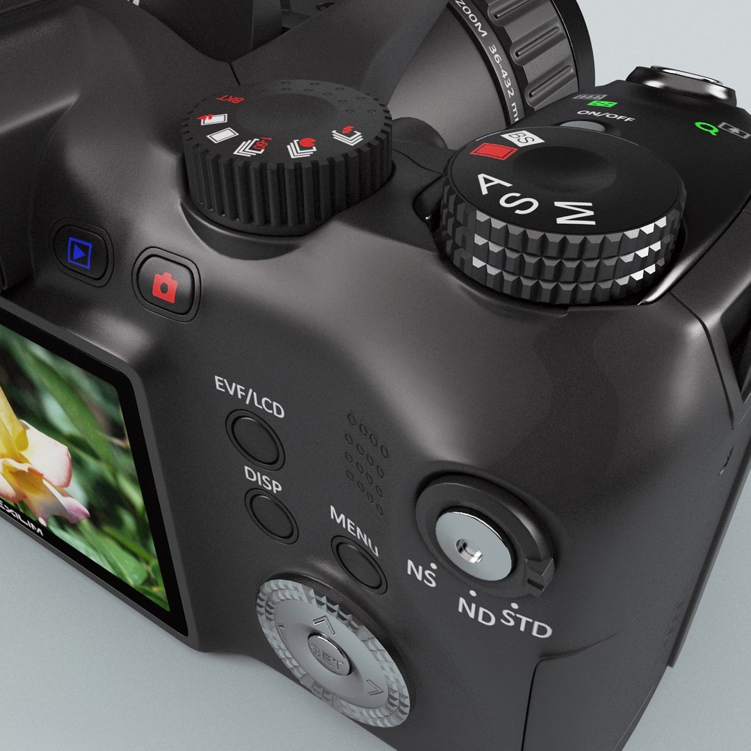 3dsmax Casio Exilim Pro F1