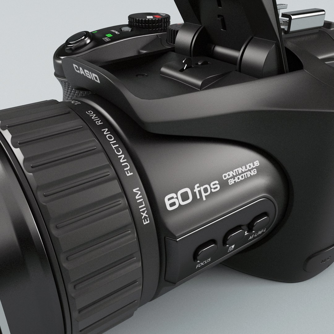 3dsmax Casio Exilim Pro F1