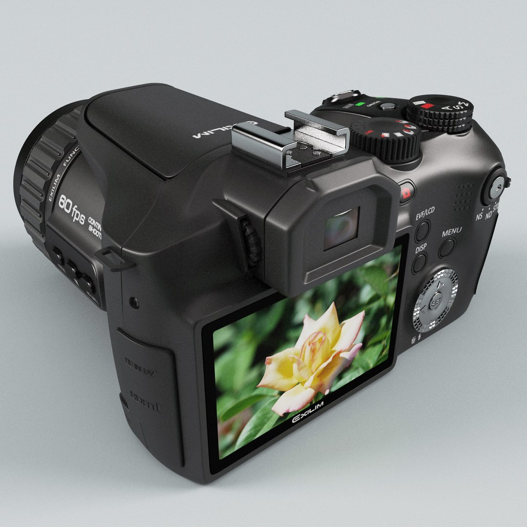 3dsmax Casio Exilim Pro F1