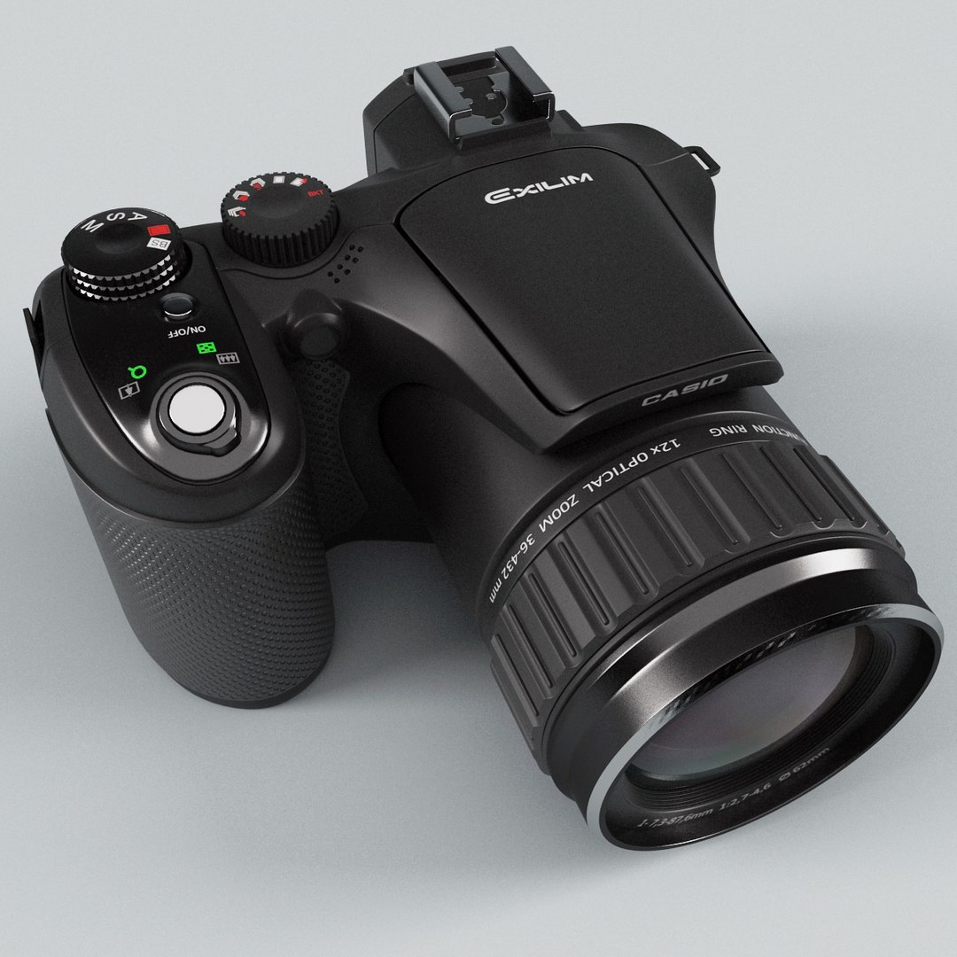 3dsmax Casio Exilim Pro F1