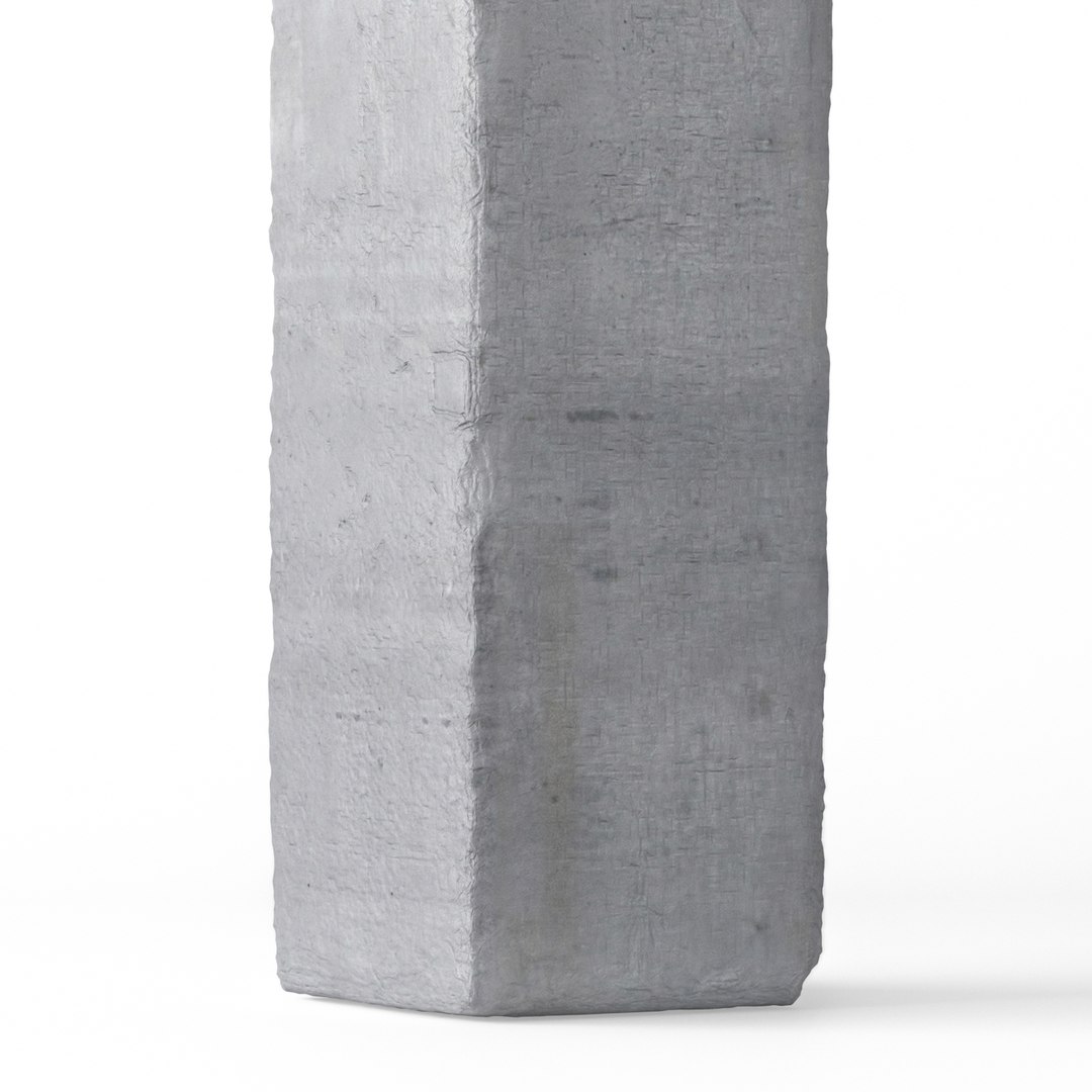 3D Column Concrete Model - TurboSquid 1237605