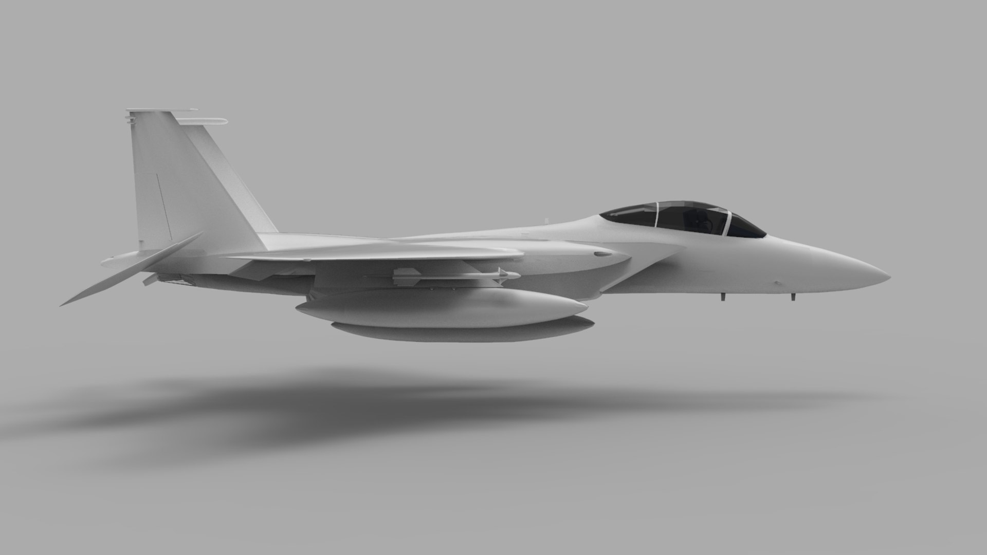 Tactical Fighter Aircraft Eagle 3D - TurboSquid 1421039