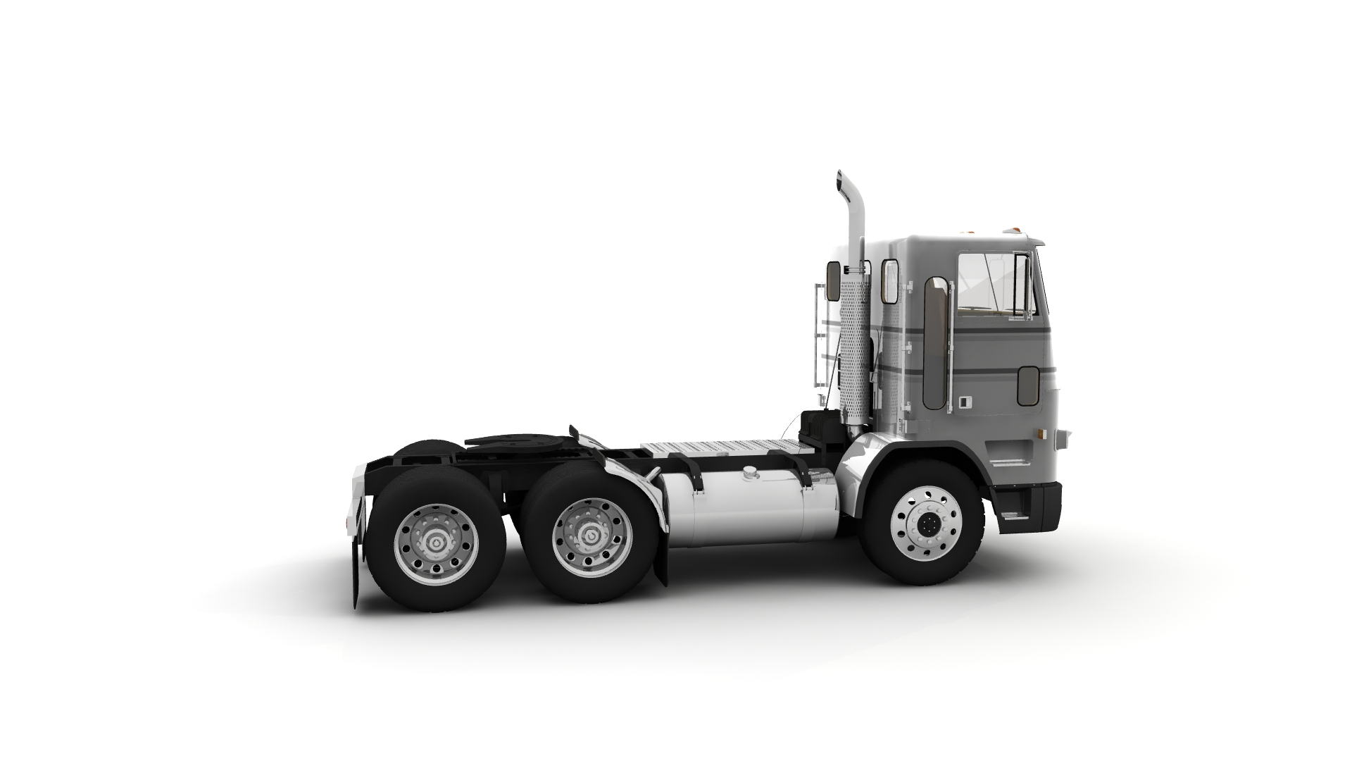Freightliner FLA Daycab SBFA 3D - TurboSquid 1729830