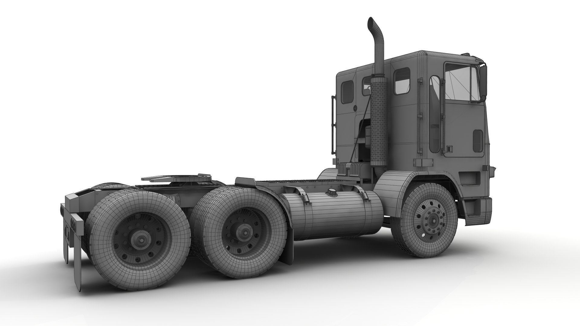 Freightliner FLA Daycab SBFA 3D - TurboSquid 1729830