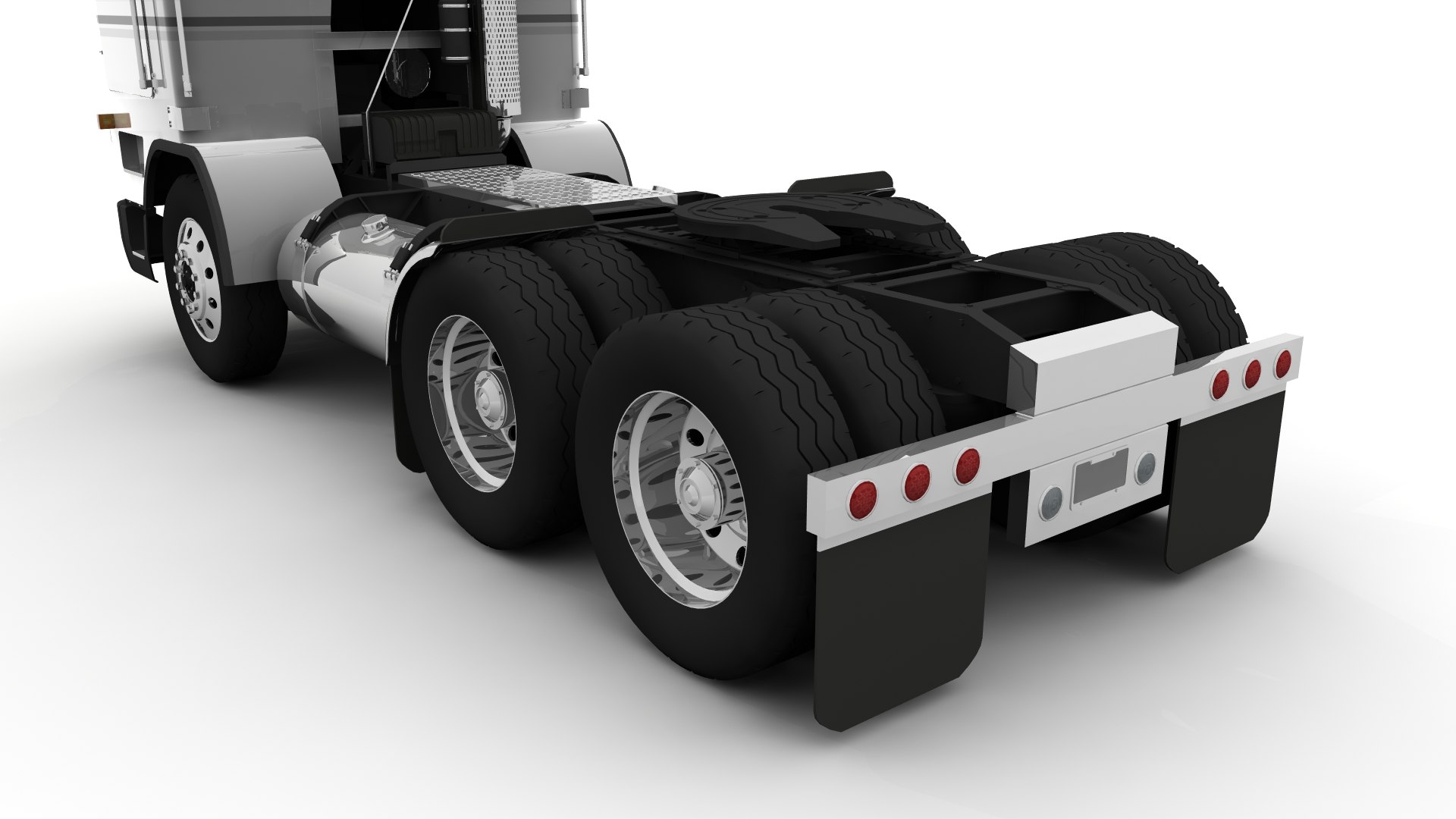 Freightliner FLA Daycab SBFA 3D - TurboSquid 1729830