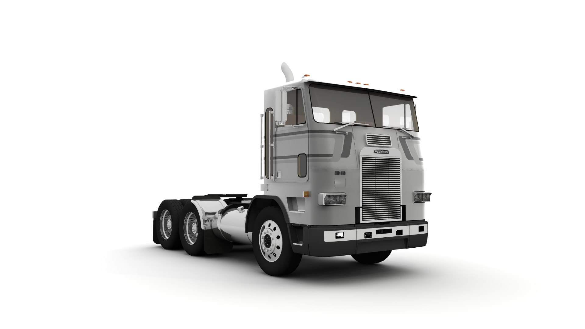 Freightliner FLA Daycab SBFA 3D - TurboSquid 1729830