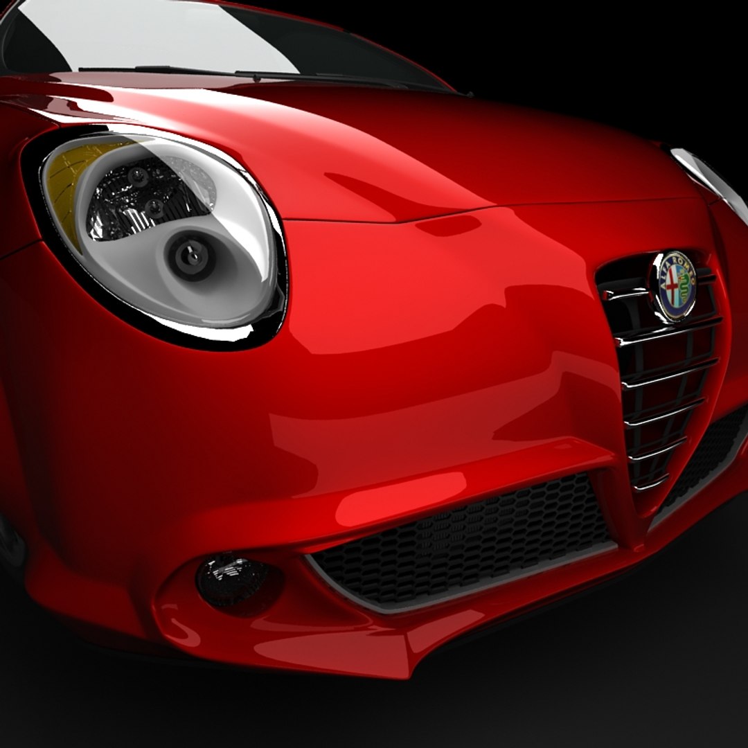 3d Alfa Romeo Mito