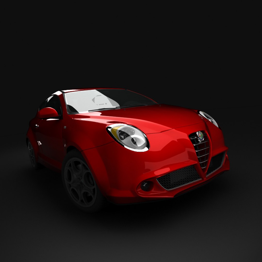 3d Alfa Romeo Mito