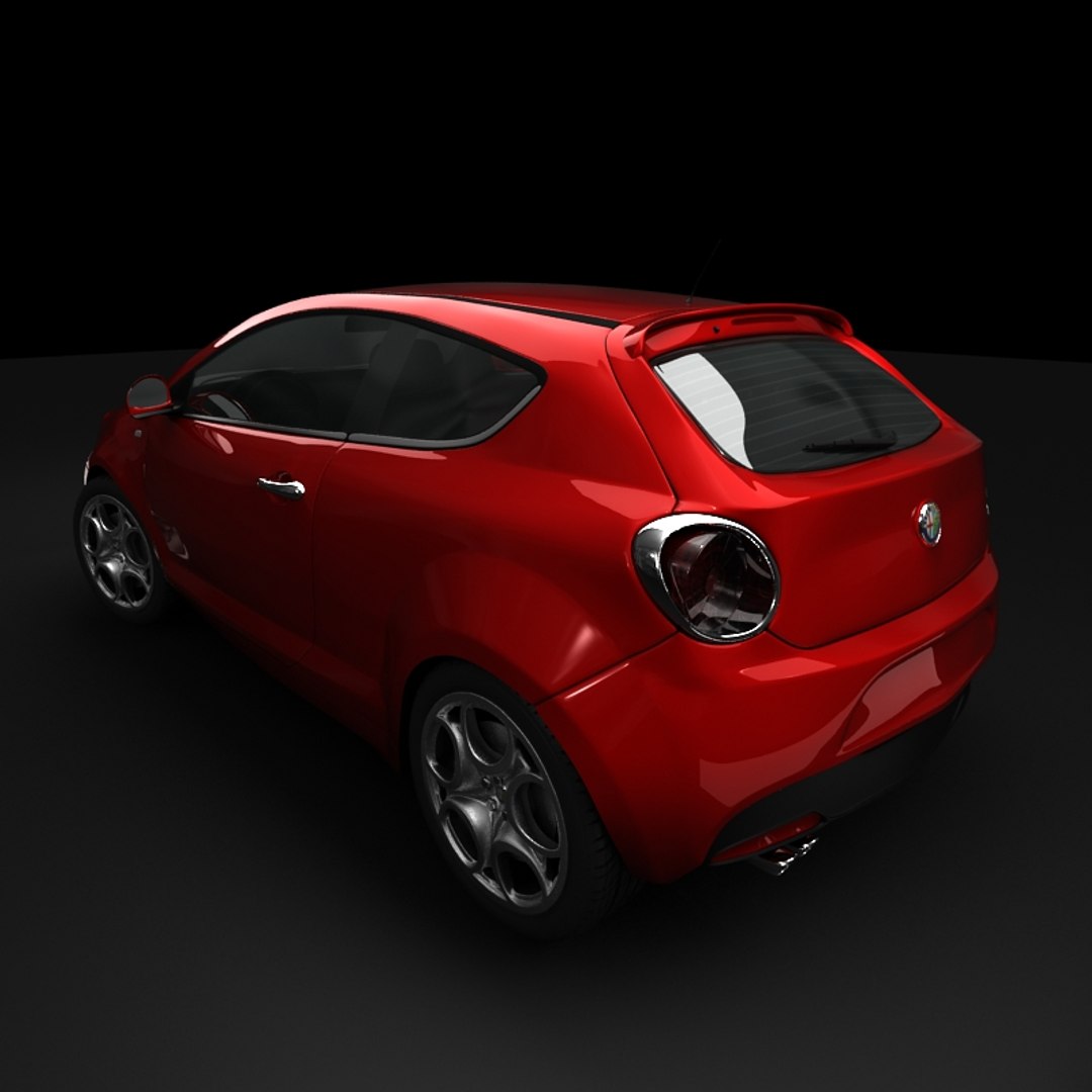3d Alfa Romeo Mito
