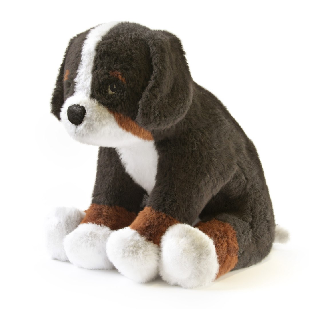 Hoppig Soft Toy Dog 3D Model - TurboSquid 1558593