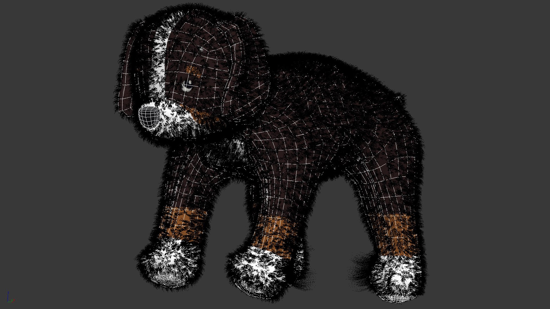 Hoppig Soft Toy Dog 3D Model - TurboSquid 1558593