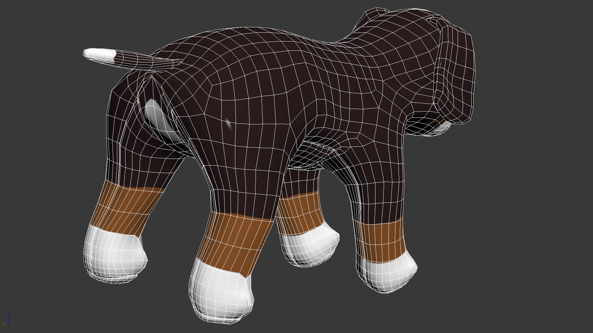 Hoppig Soft Toy Dog 3D Model - TurboSquid 1558593